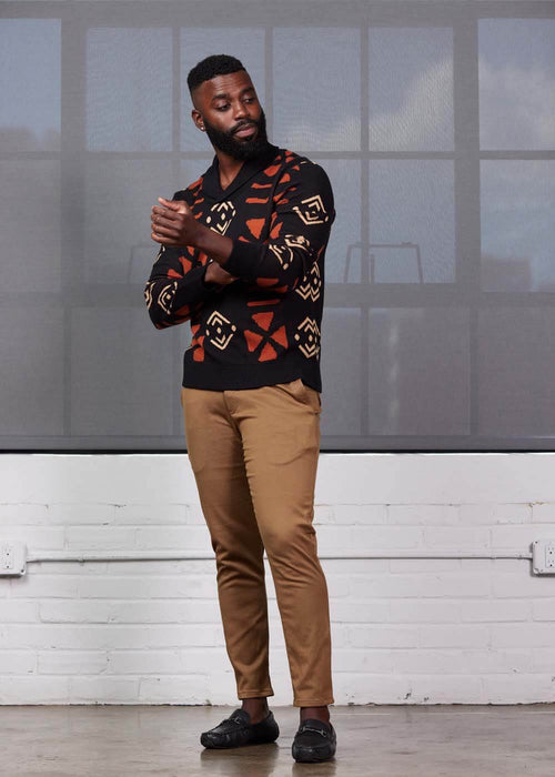 Men's African Print Jackets, Sweatshirts, and Hoodies